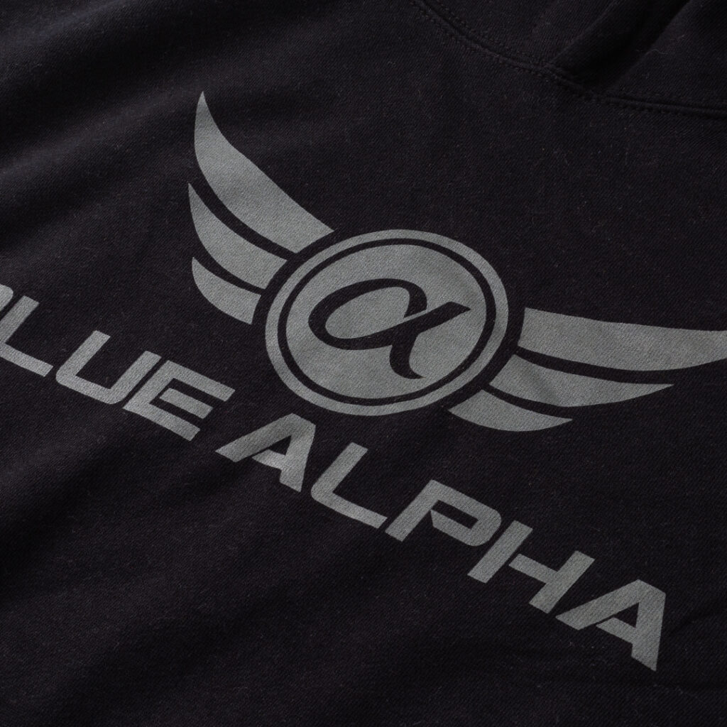 Blue Alpha Hoodie | Blue Alpha