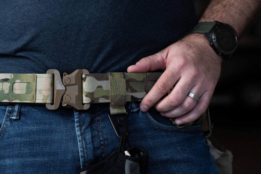 Belt Lanyard for EDC & Battle Belts | Versatile | Blue Alpha
