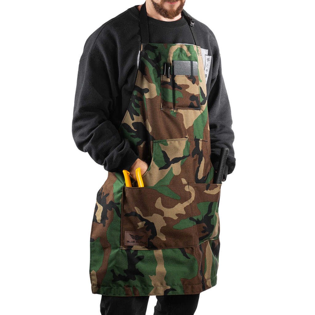 Blue Alpha Apron | Blue Alpha