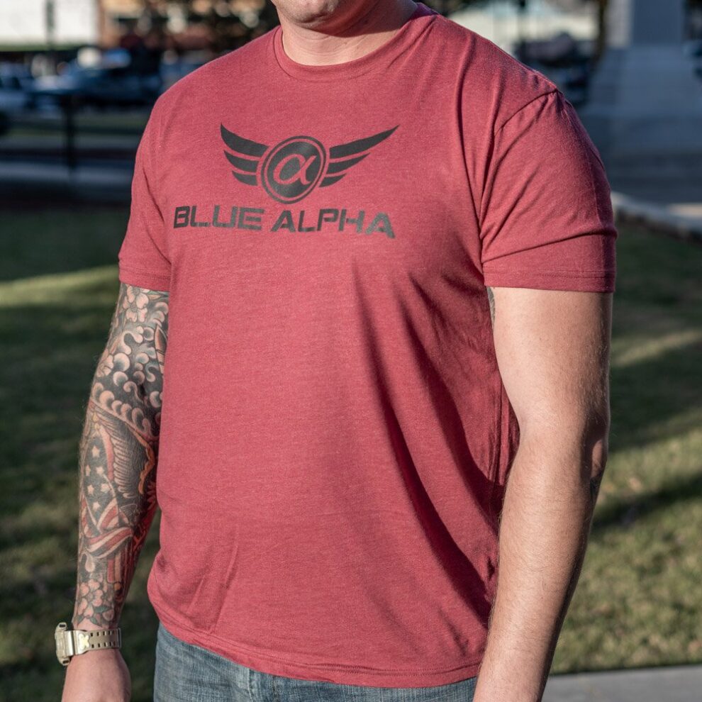 Blue Alpha T-Shirt | Blue Alpha