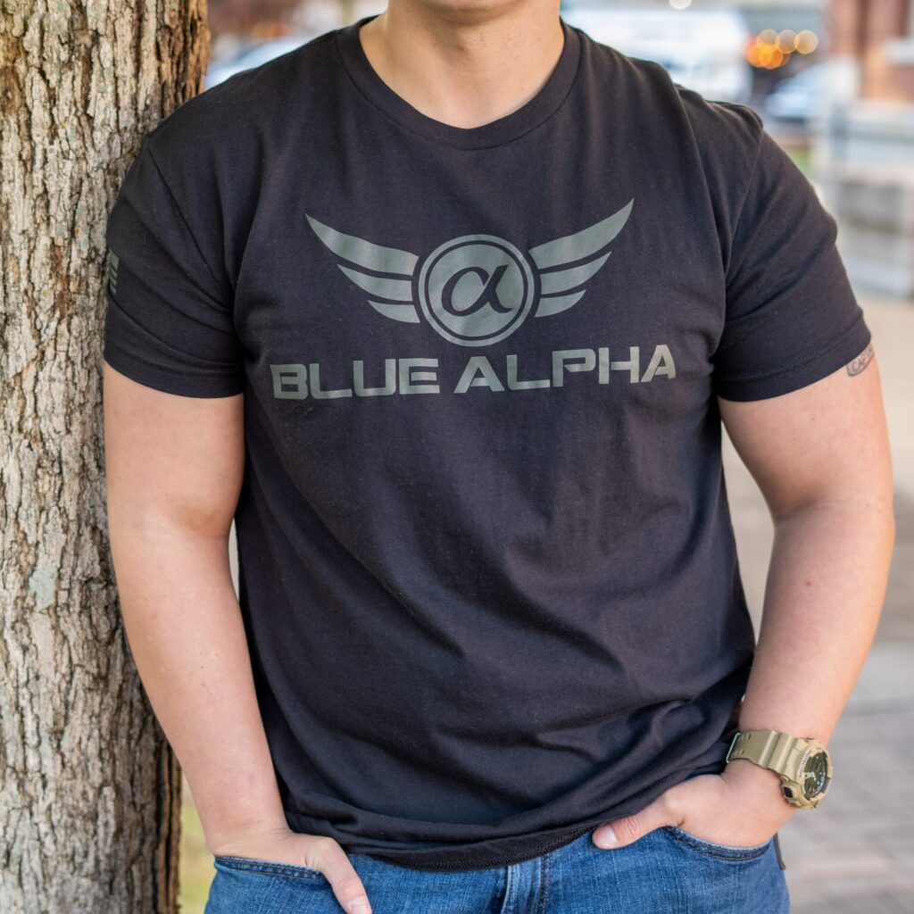 Blue Alpha T-Shirt | Blue Alpha