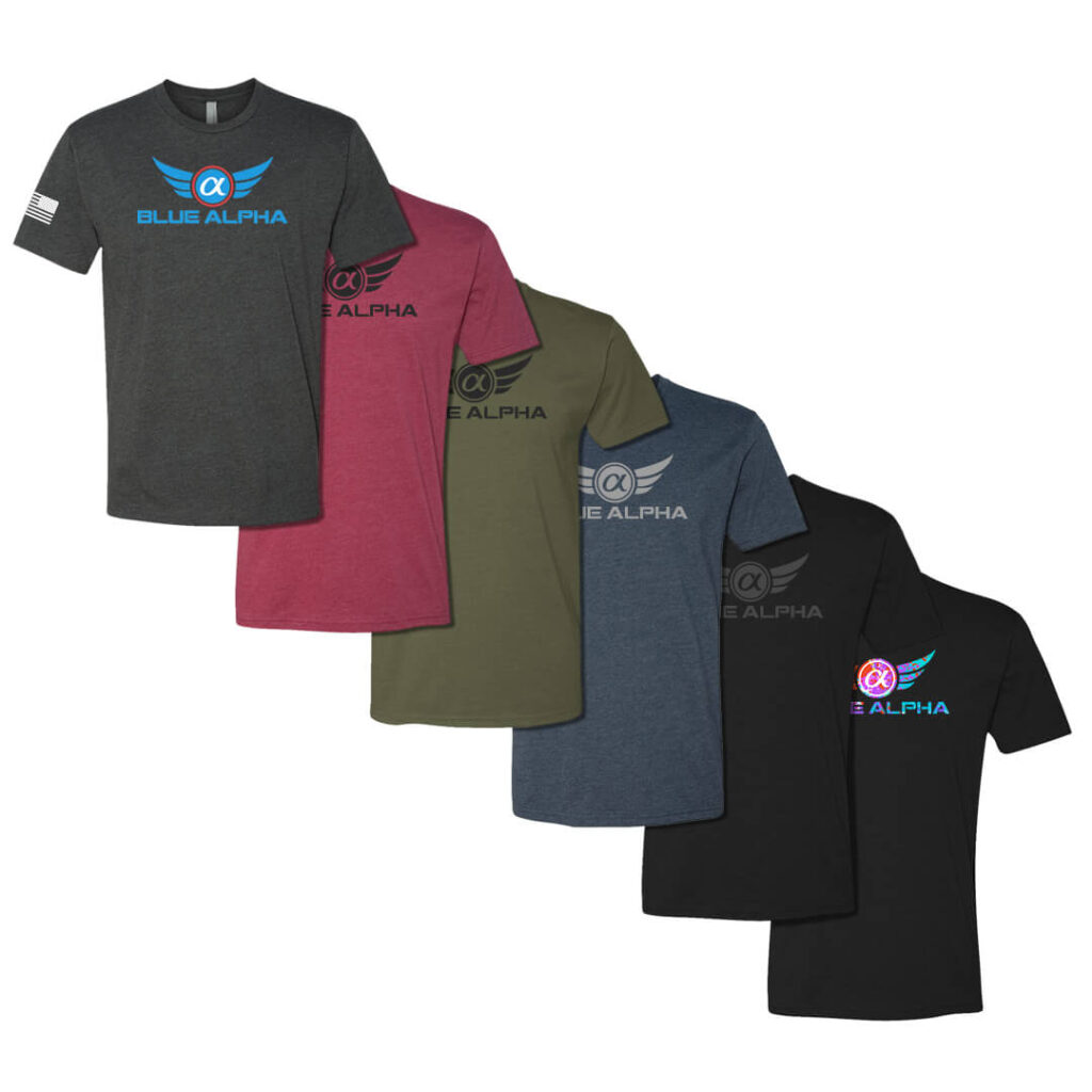 Blue Alpha T-Shirt | Blue Alpha