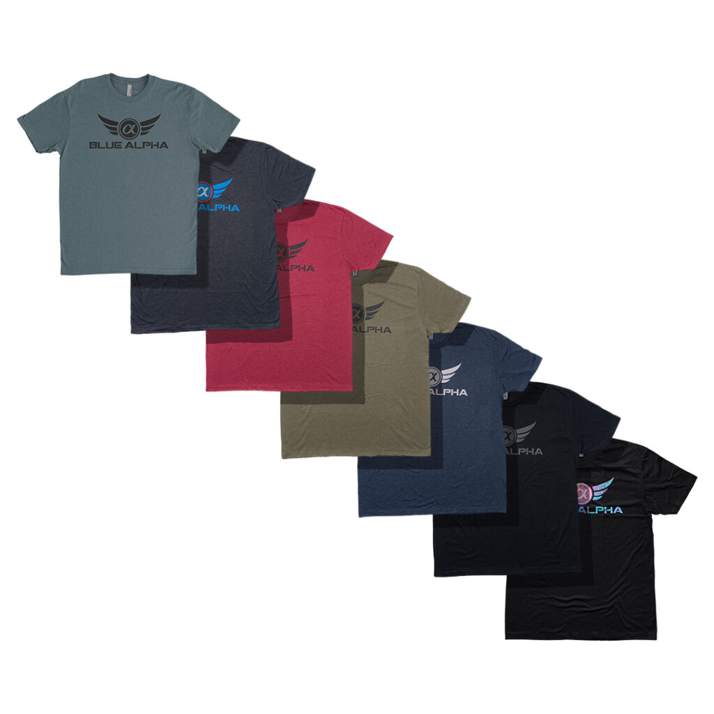 Blue Alpha T-Shirt | Blue Alpha