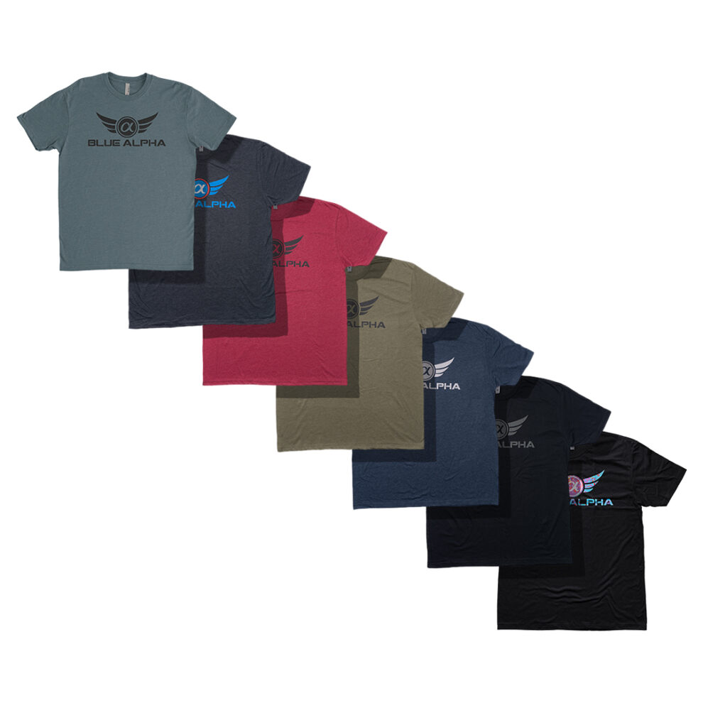 Blue Alpha T-Shirt | Blue Alpha
