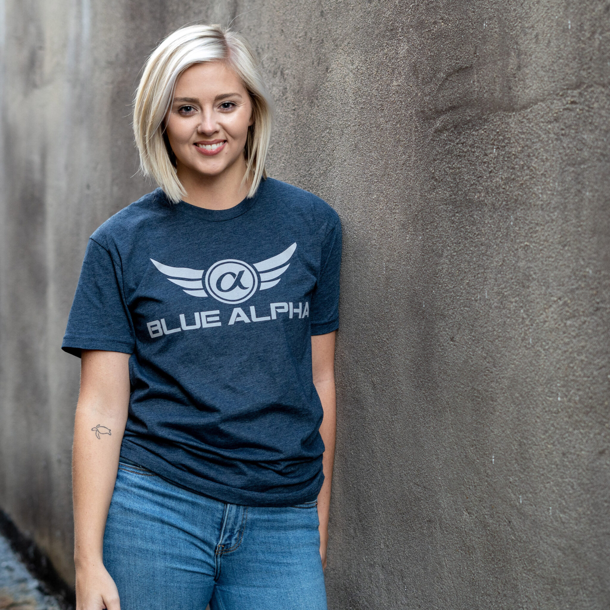 Blue Alpha T-Shirt | Blue Alpha