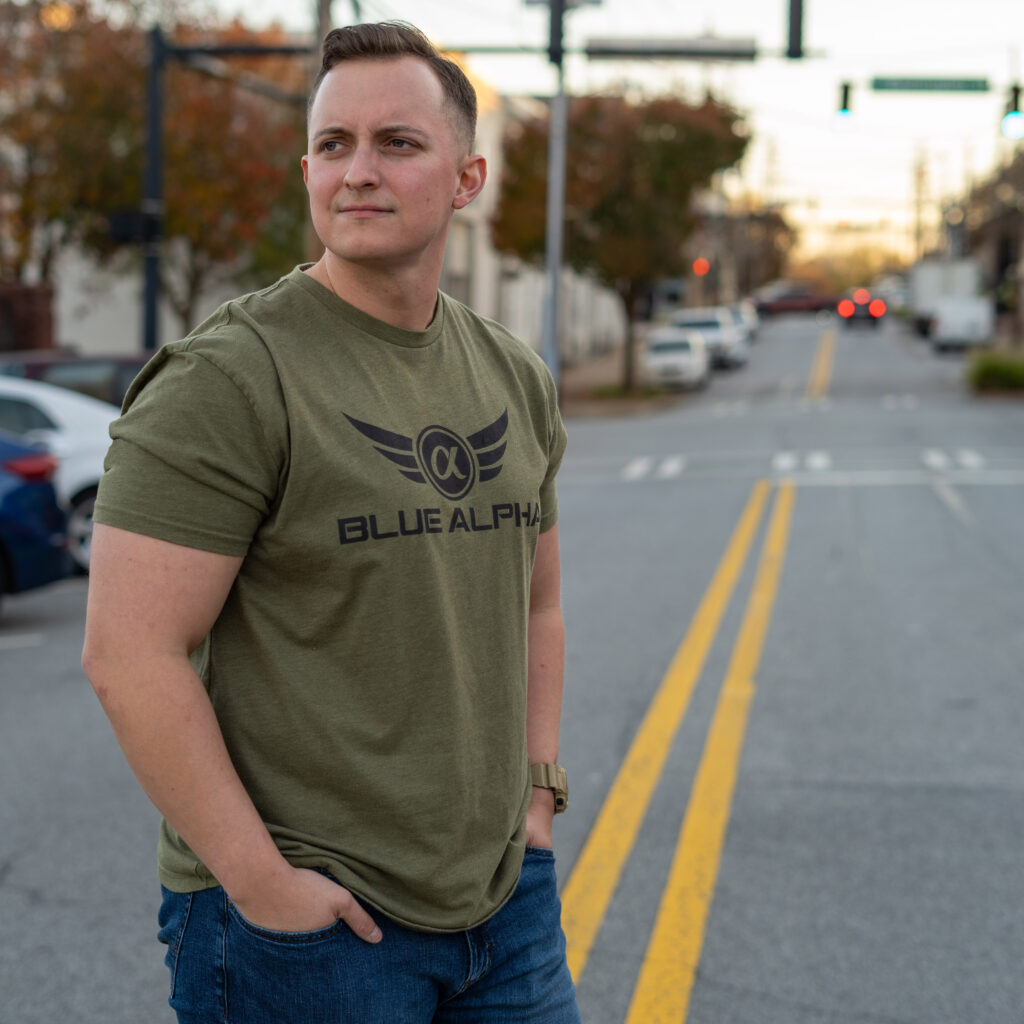 Blue Alpha T-Shirt | Blue Alpha