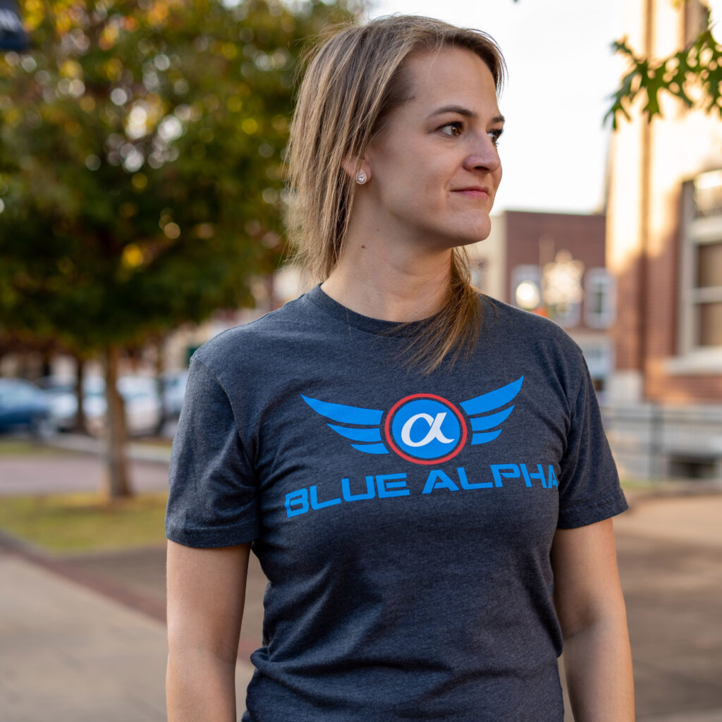 Blue Alpha T-Shirt | Blue Alpha