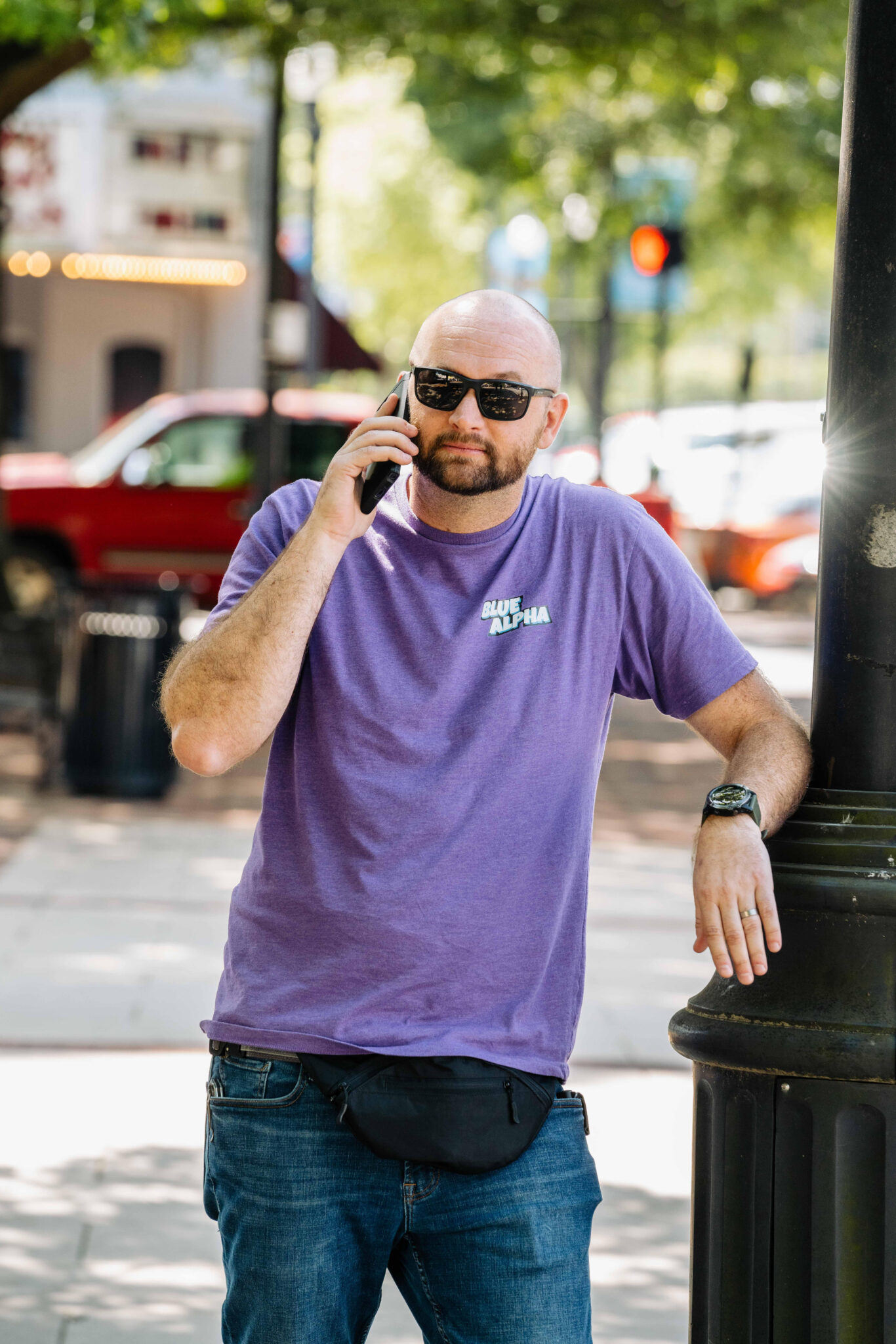 Blue Alpha CCW Fanny Pack | Blue Alpha