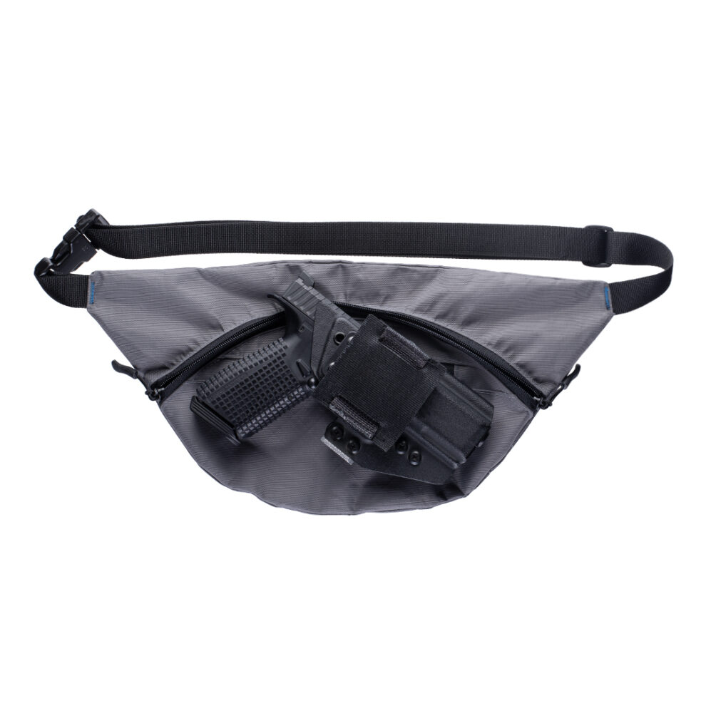 CCW Fanny Pack | Easy Draw, Designed for Safety & Retention | Blue Alpha