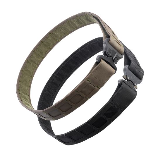 Nylon Webbing Quick Release MOLLE Tactical Belt - Heavy Duty Gun Belt ...