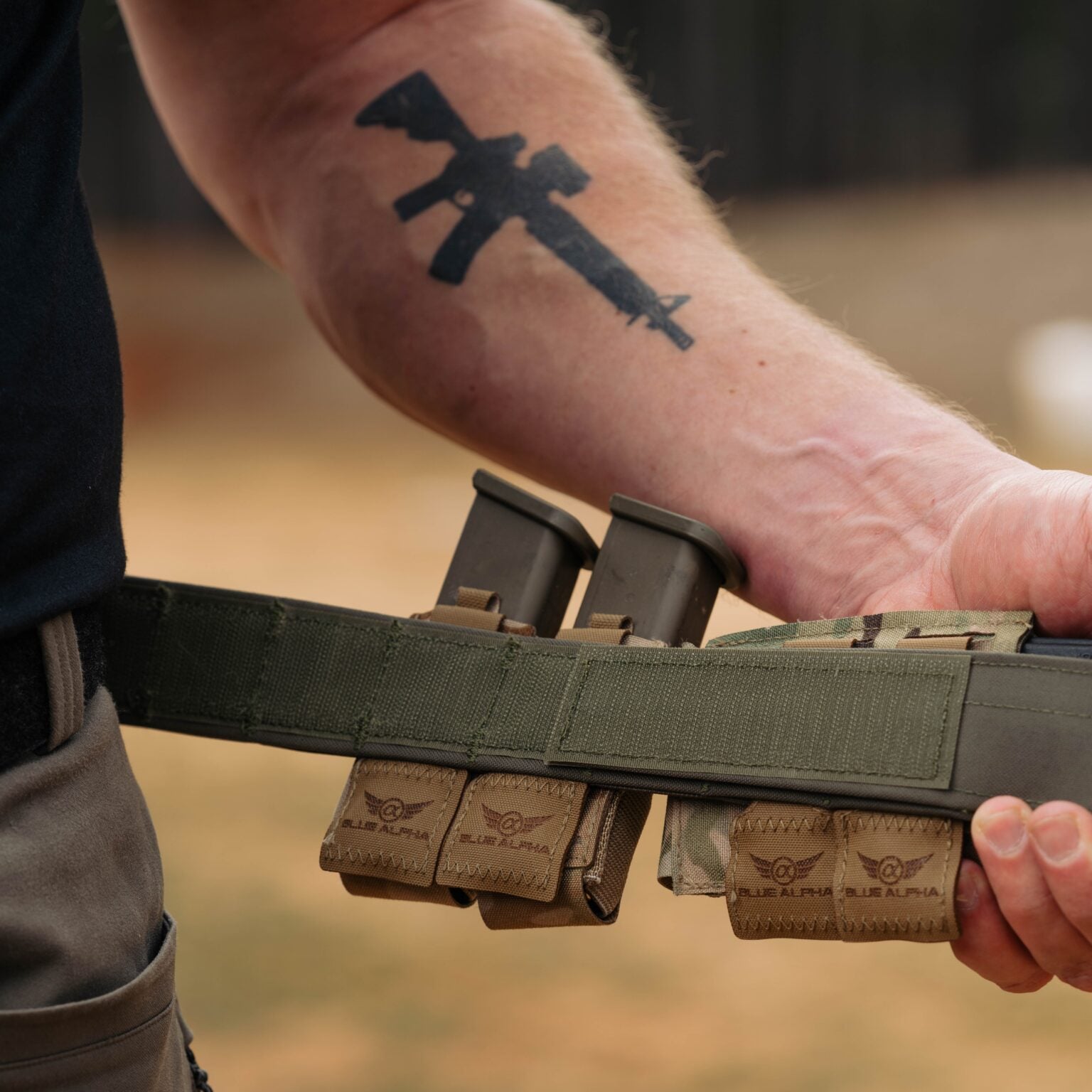 Pistol Magazine Pouch | Quick Access, Unbeatable Retention | Blue Alpha