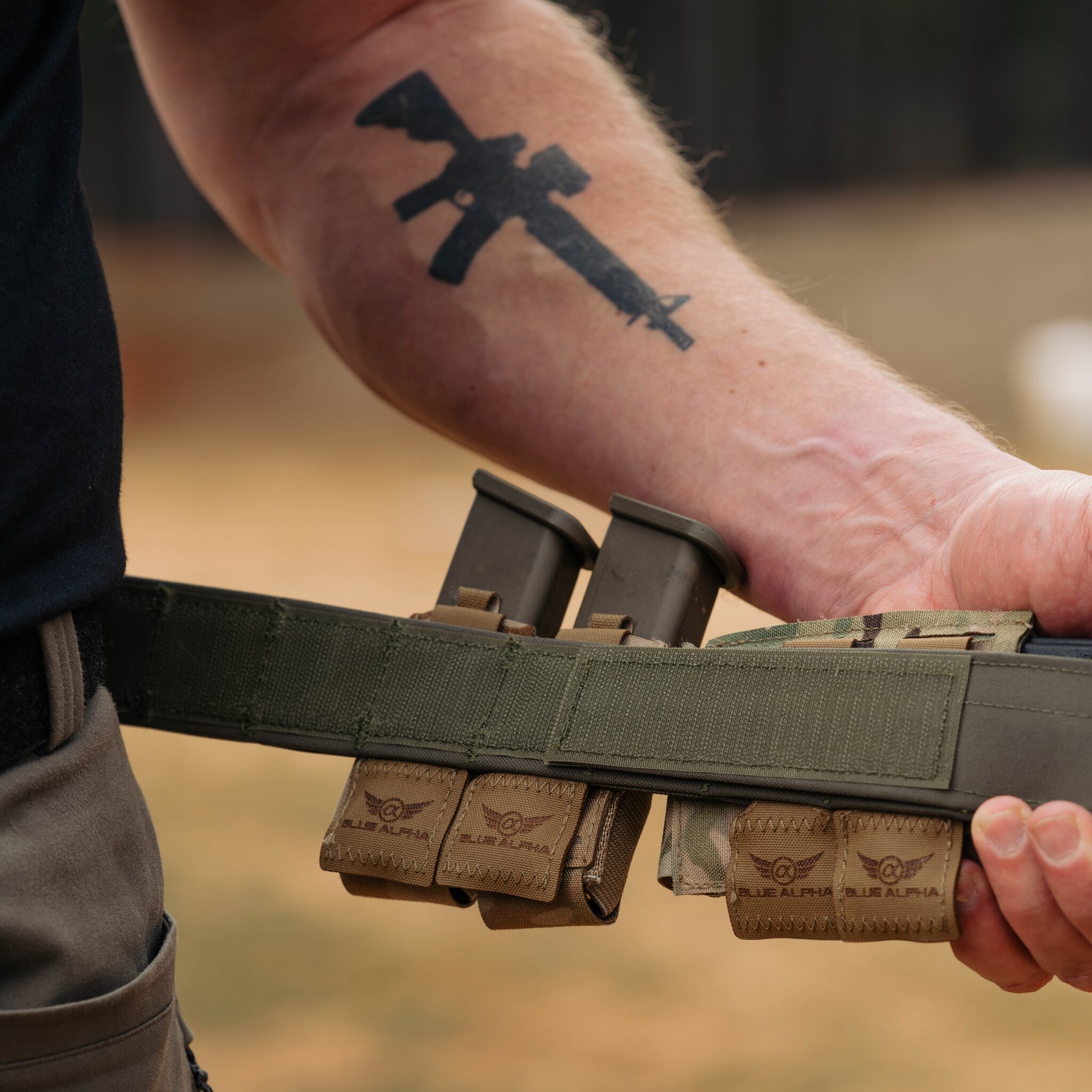 Pistol Magazine Pouch | Quick Access, Unbeatable Retention | Blue Alpha