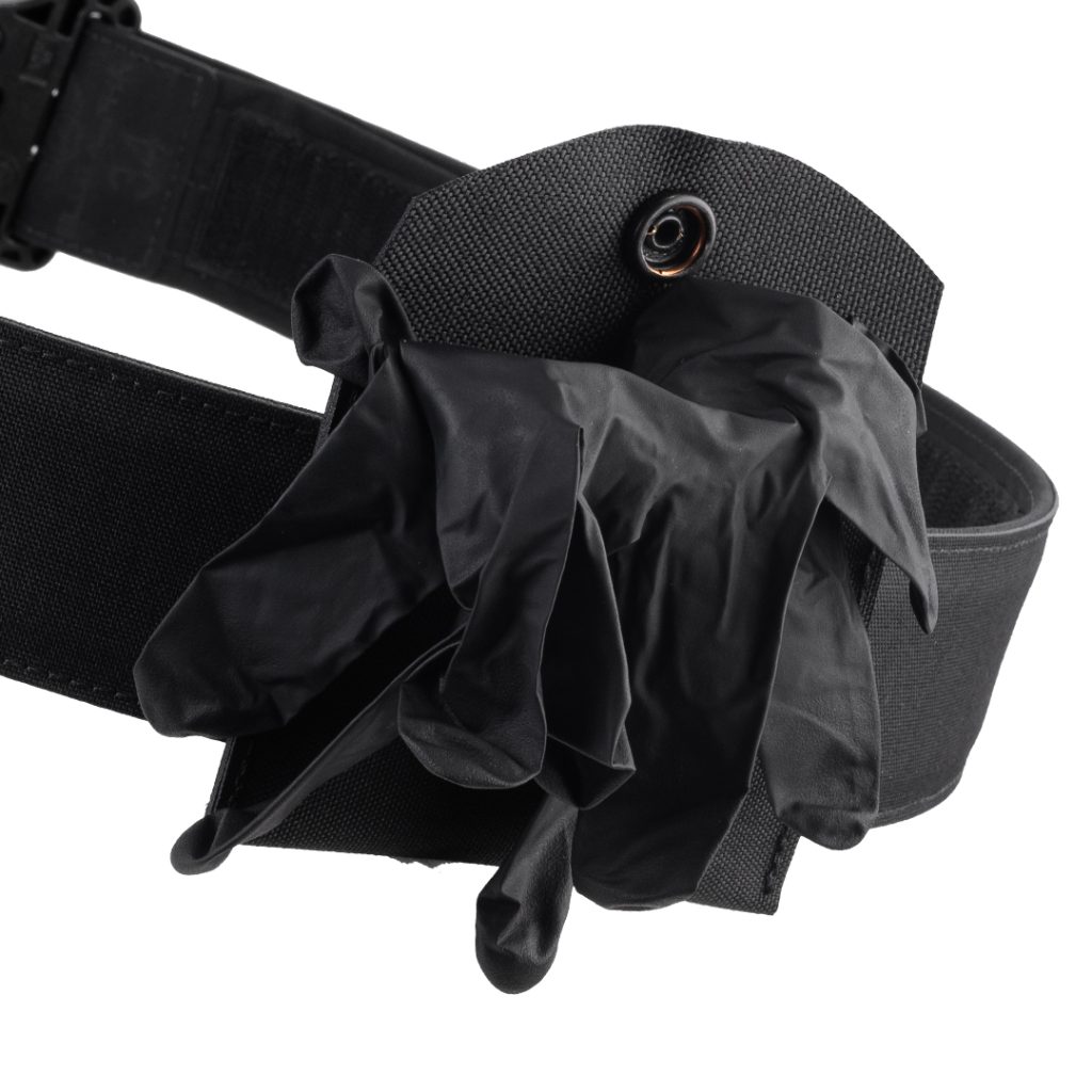 Glove Pouch | Lightweight, Belt Mount or Hook & Loop Mount | Blue Alpha