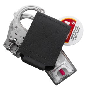 Enclosed Handcuff Pouch | MOLLE-Compatible, Easy Belt or Vest Attachment
