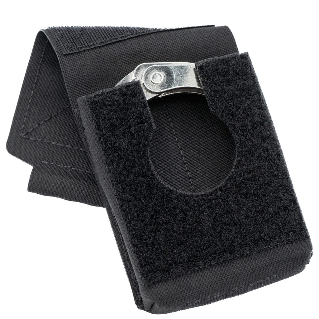 Enclosed Handcuff Pouch | MOLLE-Compatible, Easy Belt or Vest Attachment