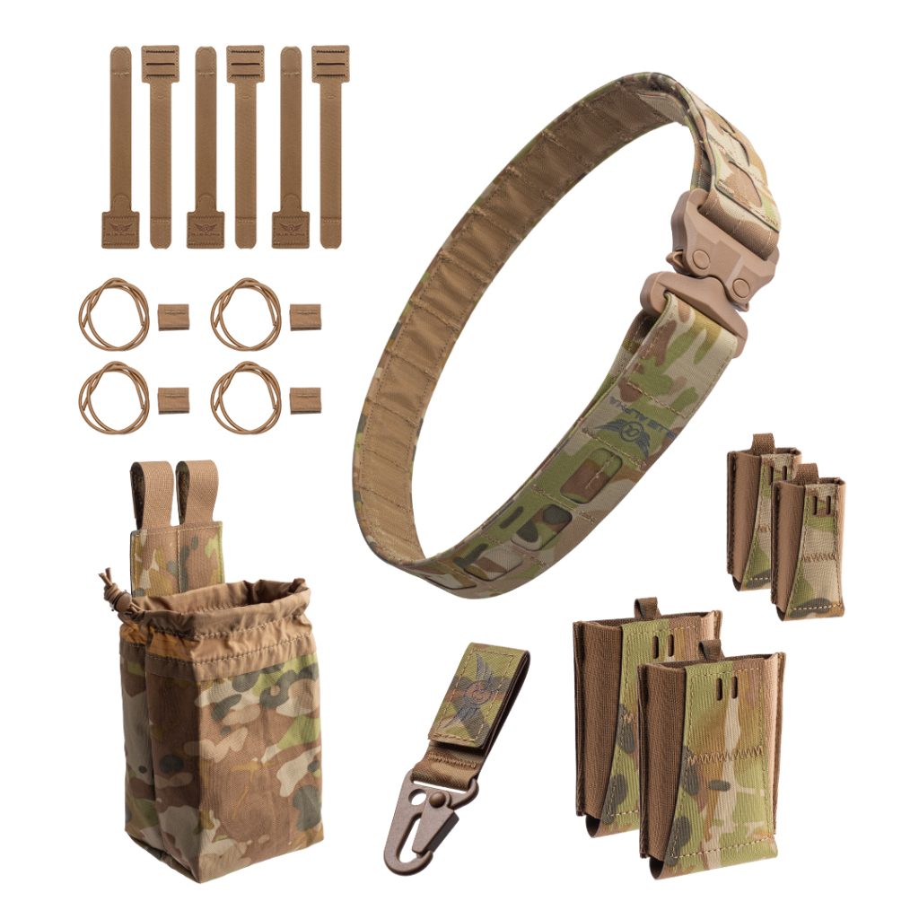 Ultimate Battle Belt Lite Combo | Blue Alpha